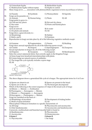 Class 11 Biology Topic Wise Line by Line Chapter 2 Biological ...