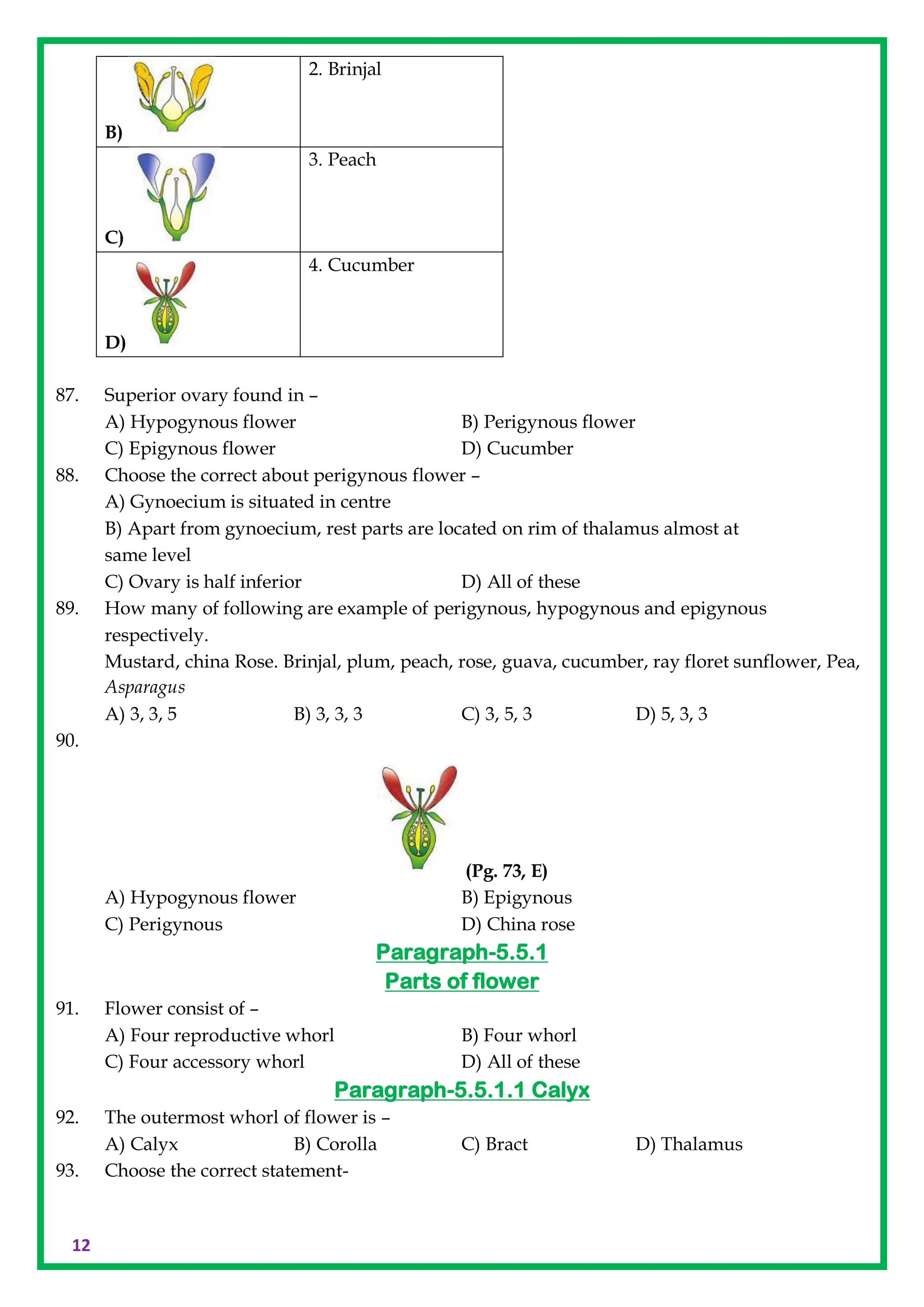 Class 11 Biology Topic Wise Line by Line Chapter 5 Morphology of ...