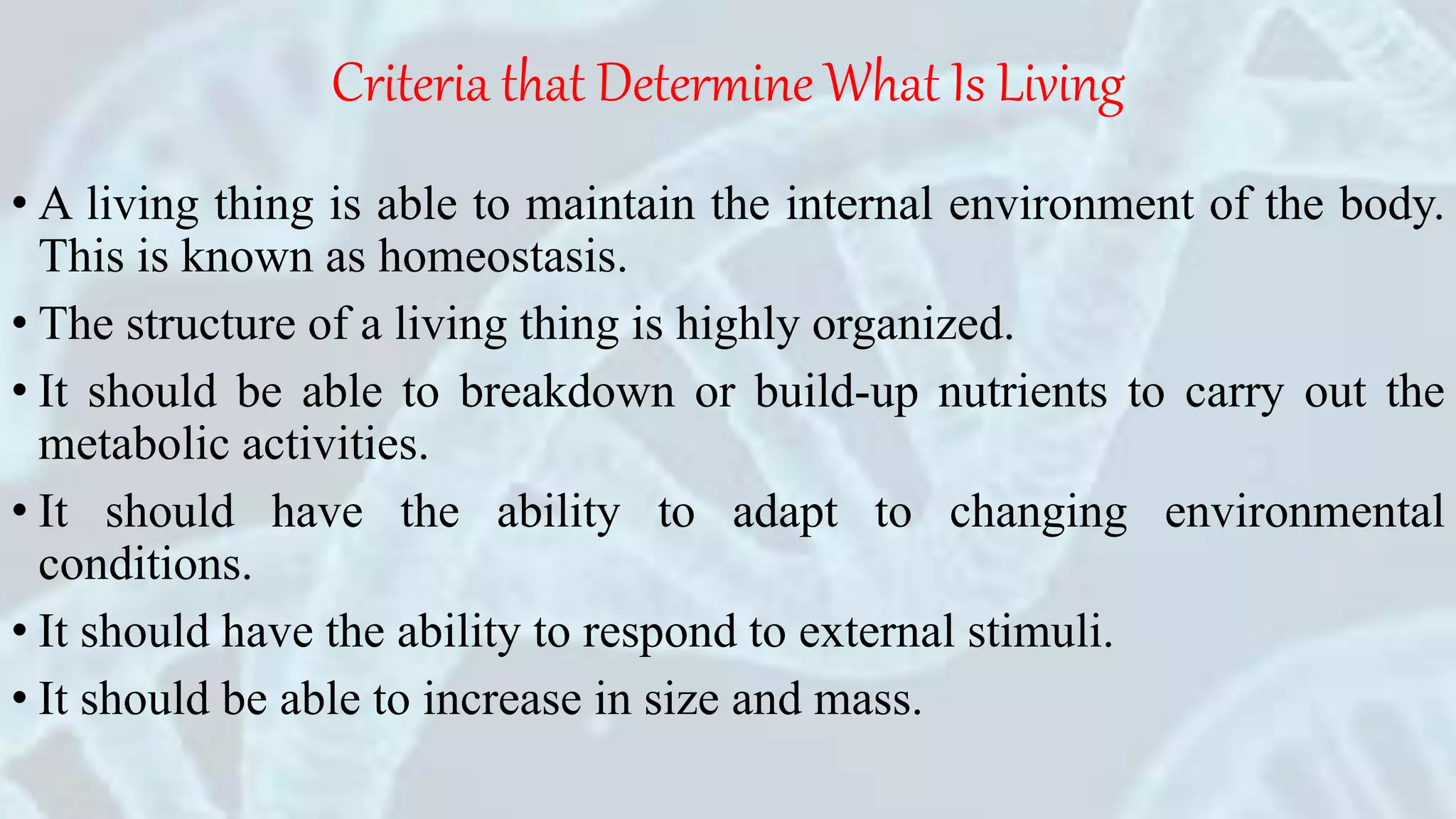 Class 11 Chapter 1 The Living World | PPTX