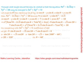 Class 11 Chapter 10 Straight Lines _ change of axis _ Lecture 10.pdf