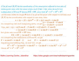 Class 11 Chapter 10 Straight Lines _ change of axis _ Lecture 10.pdf