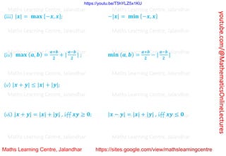 Class 11_Chapter 2_Relations and Functions_(Piecewise Function)_Lecture ...