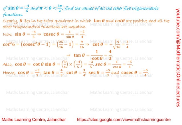 Class 11_Chapter 3_Lecture_2 | PPT Class 11_Chapter 3_Lecture_2 | PPT