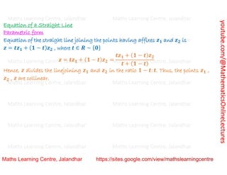 Class 11 Chapter 5 Complex Numbers (applications to geometry)Lecture 9.pdf