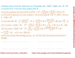 Class 11 Chapter 5 Quadratic Equations (graphs and location of roots)Lecture 7.pdf