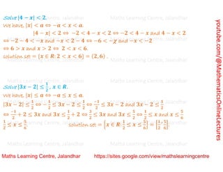 Class 11 Chapter 6 Linear Inequations (One varibale, modulus function)Lecture 1.pdf