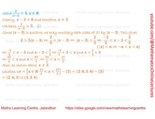 Class 11 Chapter 6 Linear Inequations (One varibale, modulus function)Lecture 1.pdf
