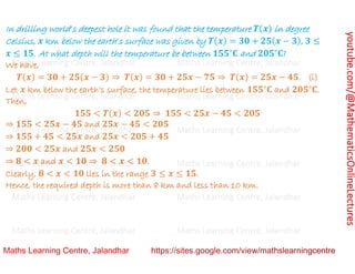 Class 11 Chapter 6 Linear Inequations (system of linear inequations ...