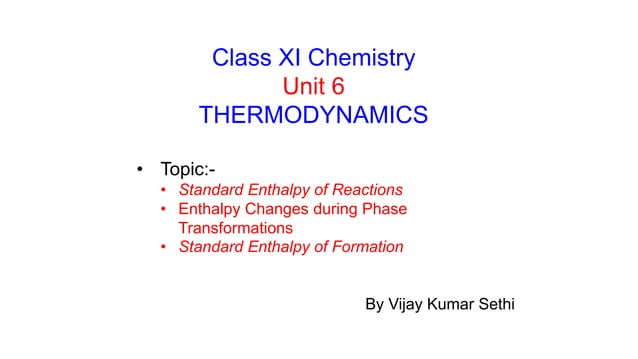 Class 11 Chapter 6 Thermodynamics Pptx H Ppt