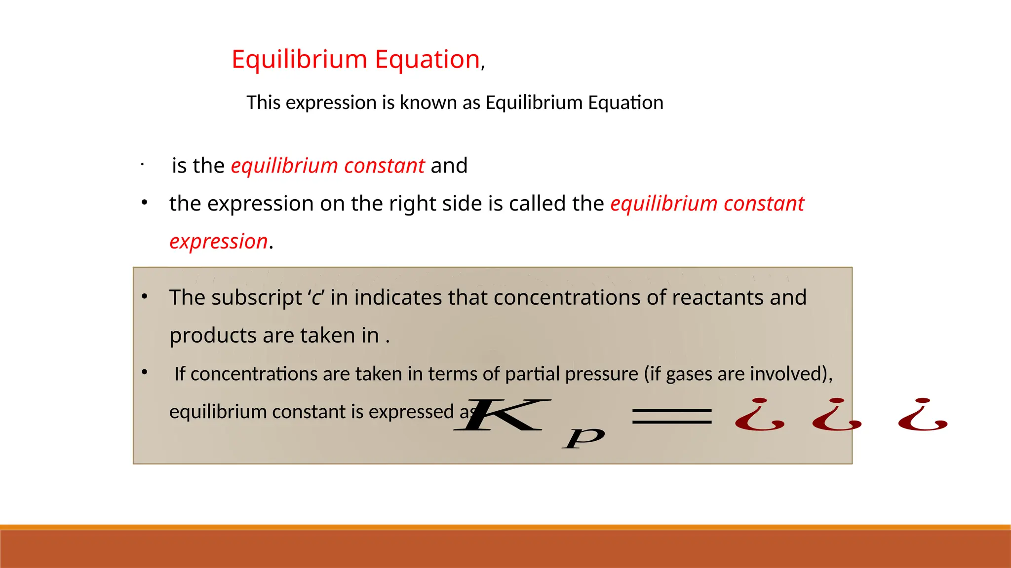 Class 11 Chapter 7 Equilibrium.pptx presentation | PPTX | Chemistry | Science
