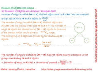 Class 11_Chapter 7_Permutation and combinations (Advanced problems_I) Lecture 8.pdf