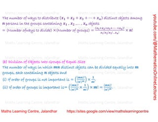 Class 11_Chapter 7_Permutation and combinations (Advanced problems_I) Lecture 8.pdf