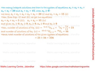 Class 11_Chapter 7_Permutation and combinations (Arrangement in groups) Lecture 9.pdf
