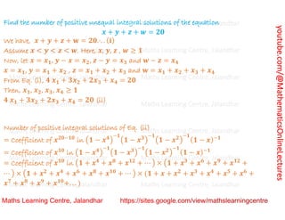 Class 11_Chapter 7_Permutation and combinations (Dearrangements and ...