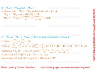 Class 11 Chapter 7 Permutations and combinations (Combinations_Basics) Lecture 6.pdf