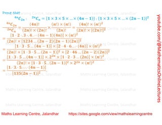 Class 11 Chapter 7 Permutations and combinations (Combinations_Basics) Lecture 6.pdf