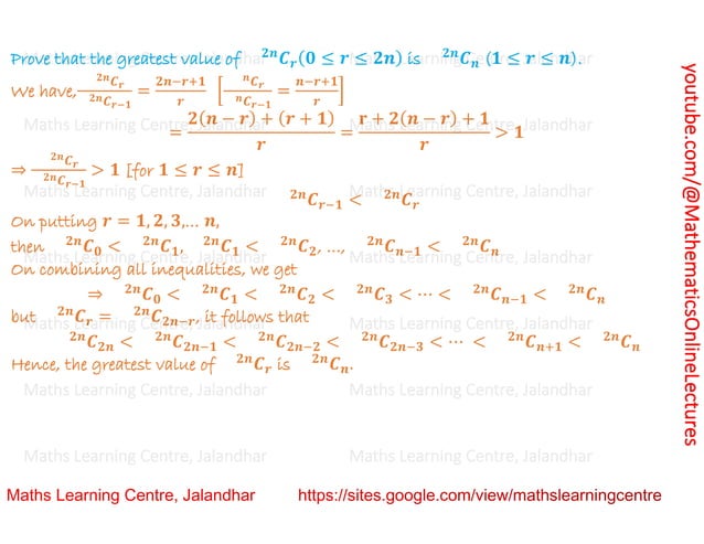 Class 11 Chapter 7 Permutations and combinations (Combinations_Basics) Lecture 6.pdf