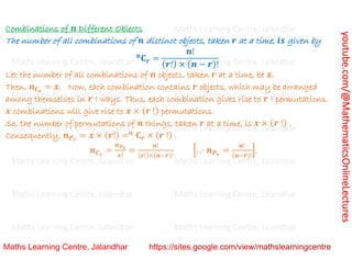 Class 11 Chapter 7 Permutations and combinations (Combinations_Basics) Lecture 6.pdf