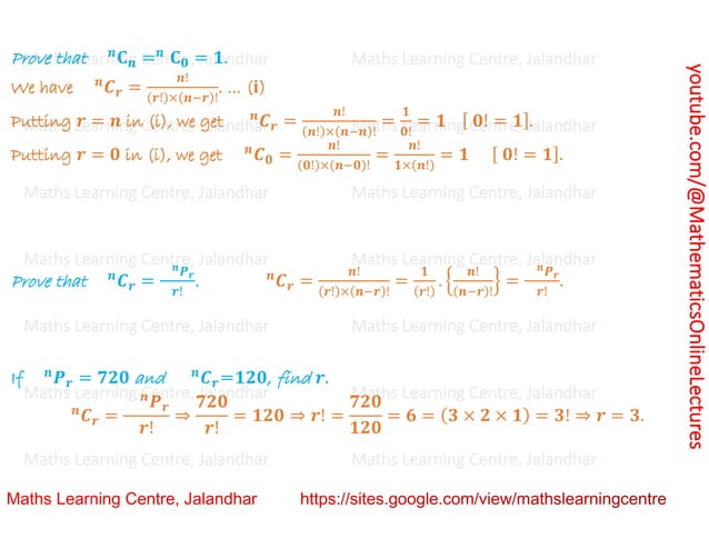 Class 11 Chapter 7 Permutations and combinations (Combinations_Basics) Lecture 6.pdf