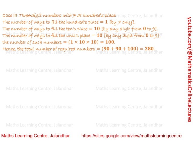 Class 11 Chapter 7 Permutations And Combinations Fundamental
