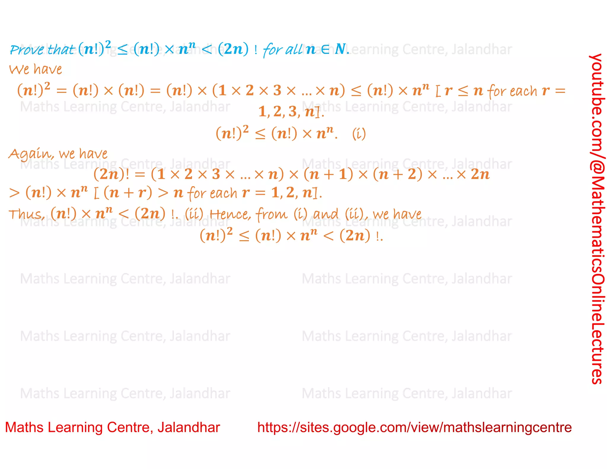 Class 11 Chapter 7 Permutations and combinations (Permutations, factorial) Lecture 1.pdf
