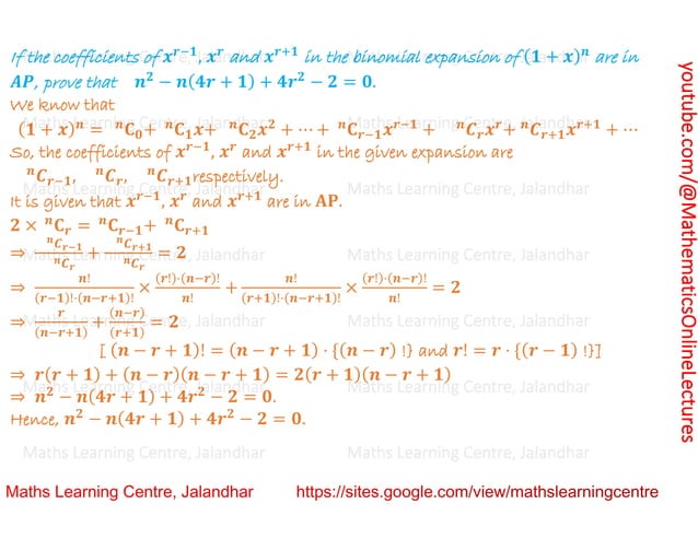 Class 11_Chapter 8_Binomial Theorem_(Basic problems)_Lecture 2.pdf