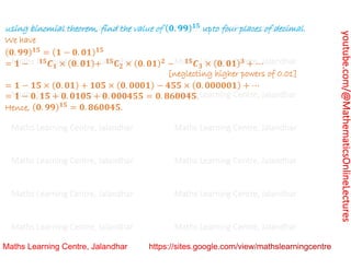 Class 11_Chapter 8_Binomial Theorem_(Basic problems)_Lecture 2.pdf