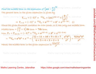 Class 11_Chapter 8_Binomial Theorem_(Basic problems)_Lecture 2.pdf