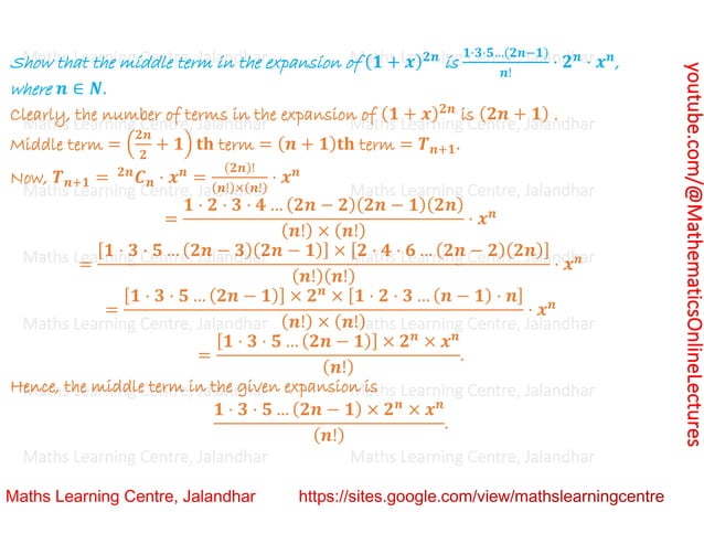 Class 11_Chapter 8_Binomial Theorem_(Basic problems)_Lecture 2.pdf