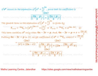 Class 11_Chapter 8_Binomial Theorem_(Basic problems)_Lecture 2.pdf