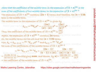Class 11_Chapter 8_Binomial Theorem_(Basic problems)_Lecture 2.pdf