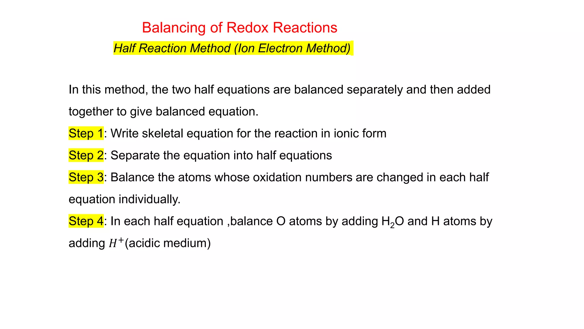 Class 11 Chapter 8 Redox Reactions.pptx