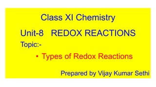 Class 11 Chapter 8 Redox Reactions.pptx