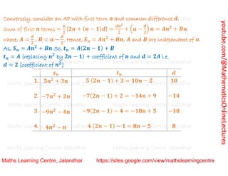 Class 11 Chapter 9 Sequences and Series_Arithmetic Progressions (Aritmetic mean) Lecture 4.pdf