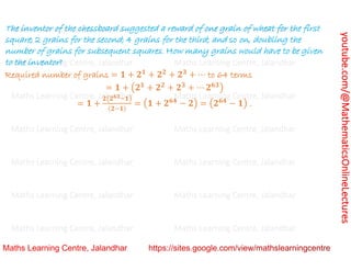 Class 11 Chapter 9_ Sequences and Series (Geometric Progressions) (sum of n terms)_ Lecture 7.pdf