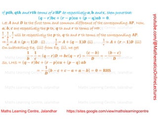 Class 11_Chapter 9_Sequences and Series_Harmonic Progressions_Harmonic mean_Lecture 10.pdf