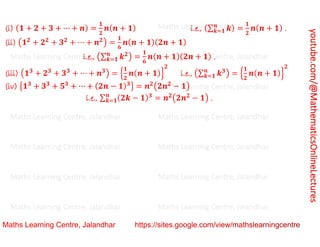 Class 11_Chapter 9_Sequences and Series (Sum of special series) Lecture 12.pdf