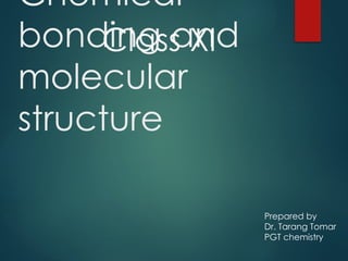 Class 11 chemical bonding notes ppt.pptx