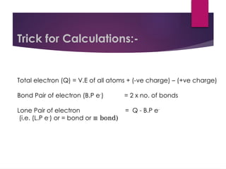 Class 11 chemical bonding notes ppt part I.pptx