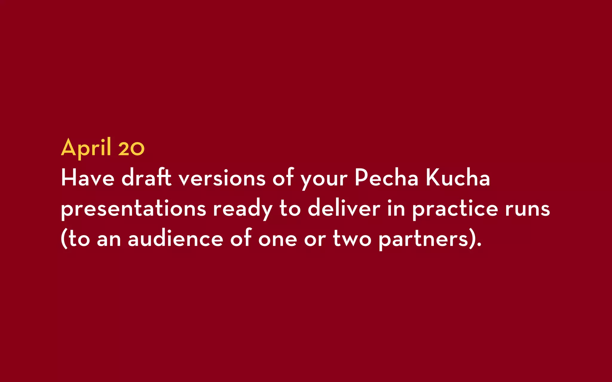 GEOG8260.11, Preparing For Pecha Kucha | PDF
