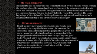 Genghis khan | PDF