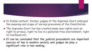 Class 11 Unit - 3 LS Sources of Law.pptx