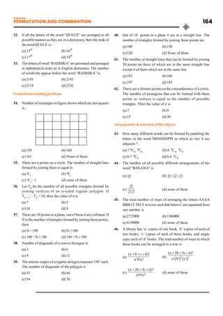 Class 11 Mathematics Topic Wise Line by Line Chapter 6 Permutations and ...