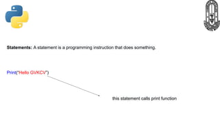 Python Fundamentals Class 11 | PDF