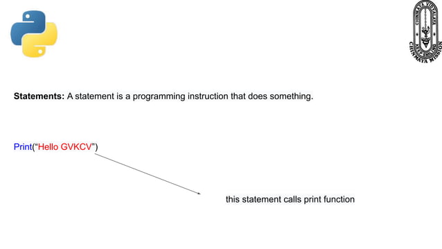 Python Fundamentals Class 11 | PDF | Programming Languages | Computing