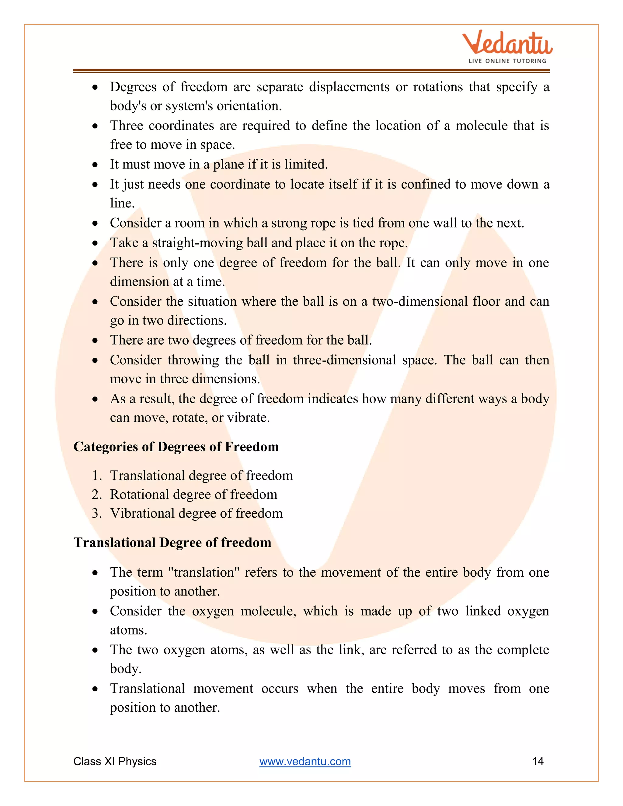 Class 11 Physics Revision Notes Kinetic Theory.pdf