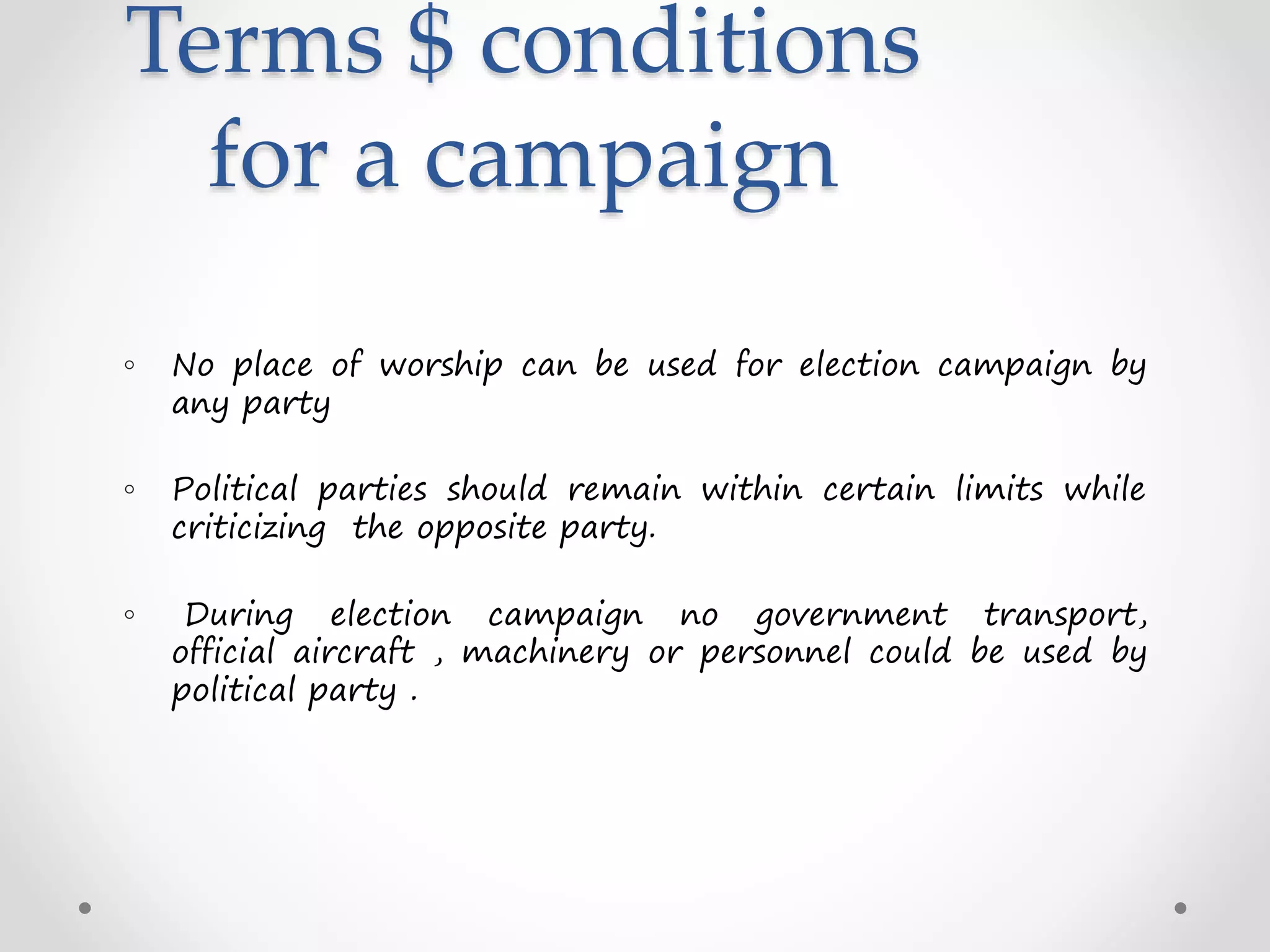 PPT on class 11 Election and representation | PPTX