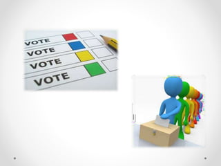 PPT on class 11 Election and representation | PPTX