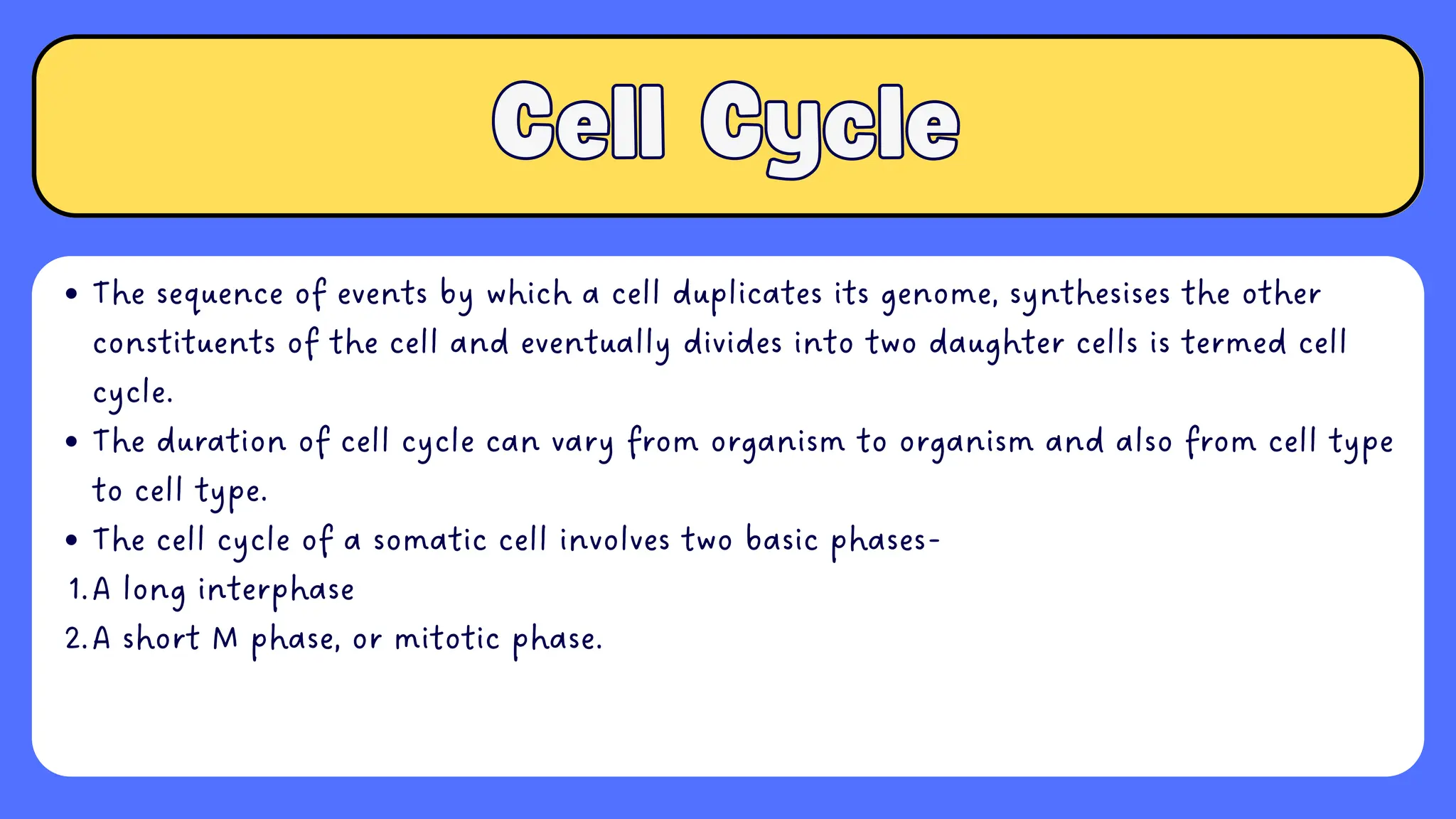Class 11th Ncert Cbse Neet BIOLOGY CELL CYCLE AND CELL DIVISION.pdf
