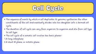 Class 11th Ncert Cbse Neet BIOLOGY CELL CYCLE AND CELL DIVISION.pdf
